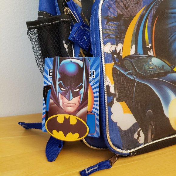 Batman | Accessories | Batman Backpack With Detachable Lunchbox | Poshmark